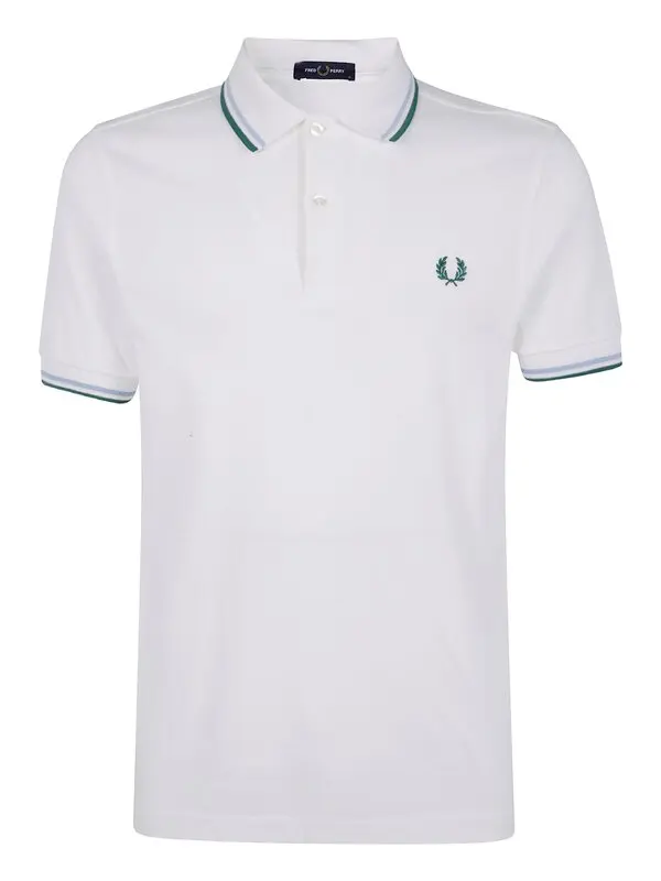 Fred Perry Twin Tipped Shirt - White