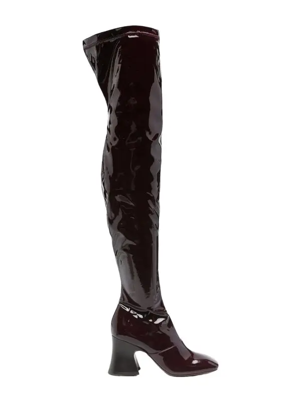 Chloé Janis High Leg Boots - Red