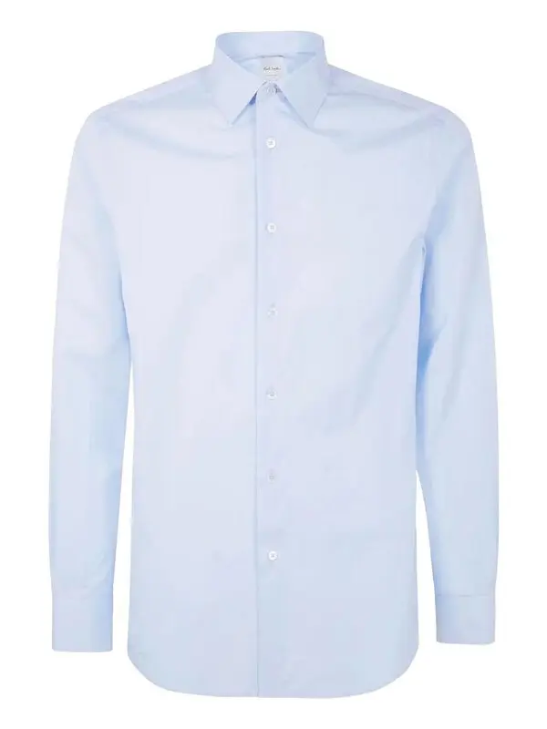Paul Smith S/c Tailored Fit Shirt - Blue