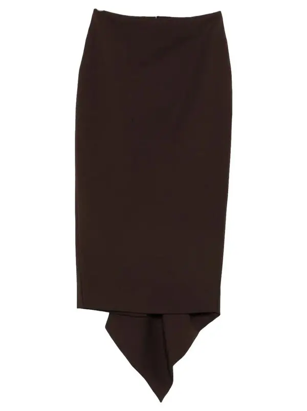 THELATEST Wool-blend Maxi Dress - Brown