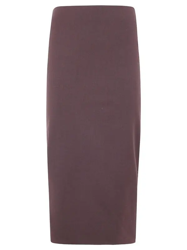 THELATEST Wool-blend Maxi Dress - Brown