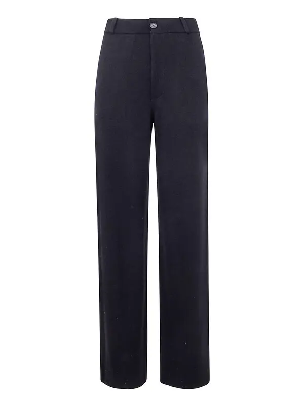 Guest In Residence Tailored Cashmere Trouser - Black