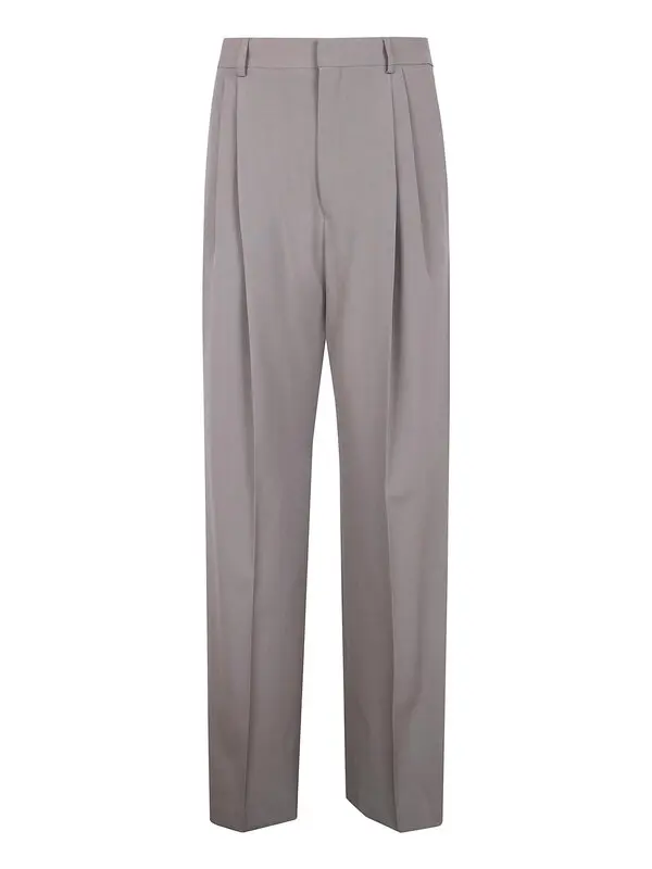 Dries Van Noten Classic Suit Panrom Trousers - Gray