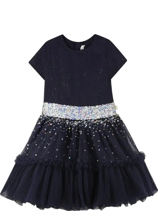 BILLIEBLUSH Sequin Dress - Blue