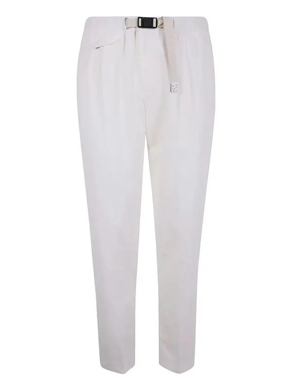 WHITE SAND Long Trousers - White
