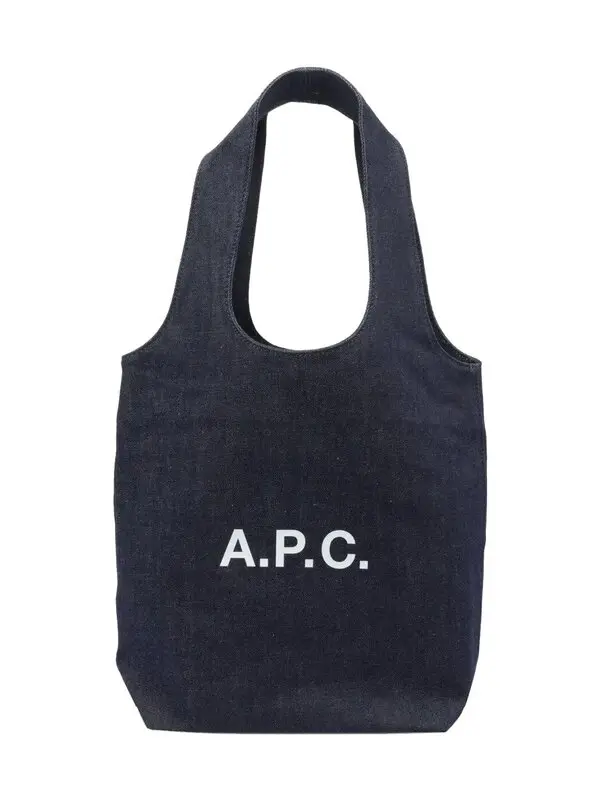 A.p.c. Ninon Small Tote Bag - Blue
