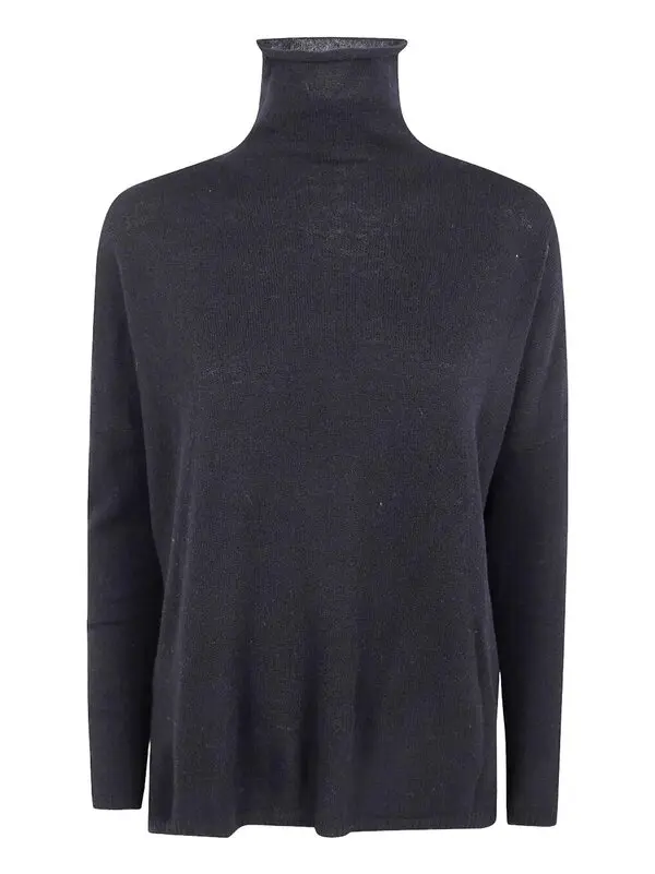 BASE Wool & Cashmere Turtleneck - Black