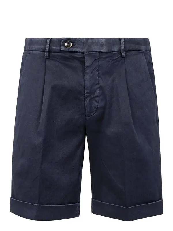 MICHAEL COAL Erick Pieces Bermuda Trousers - Blue