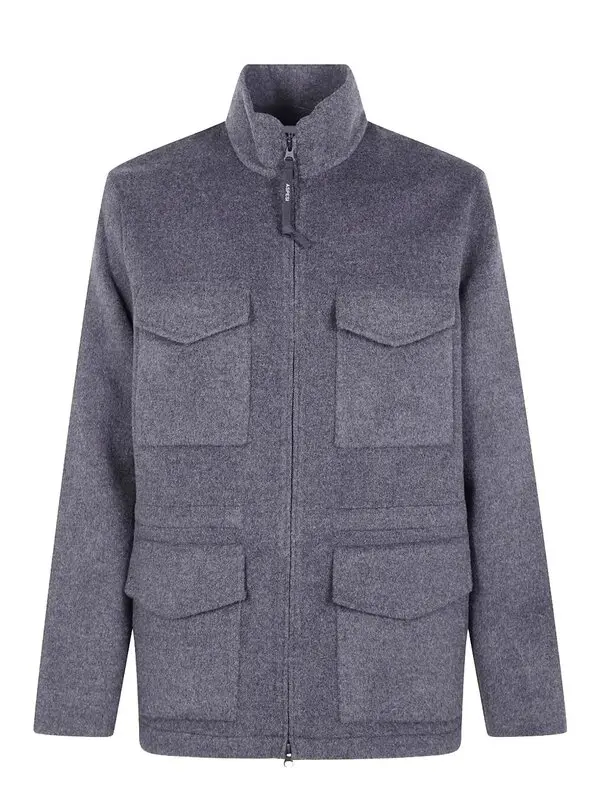Aspesi Nelson Wool Jacket - Gray