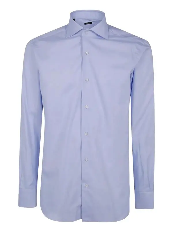 BARBA NAPOLI Classic Operatino Shirt - Blue