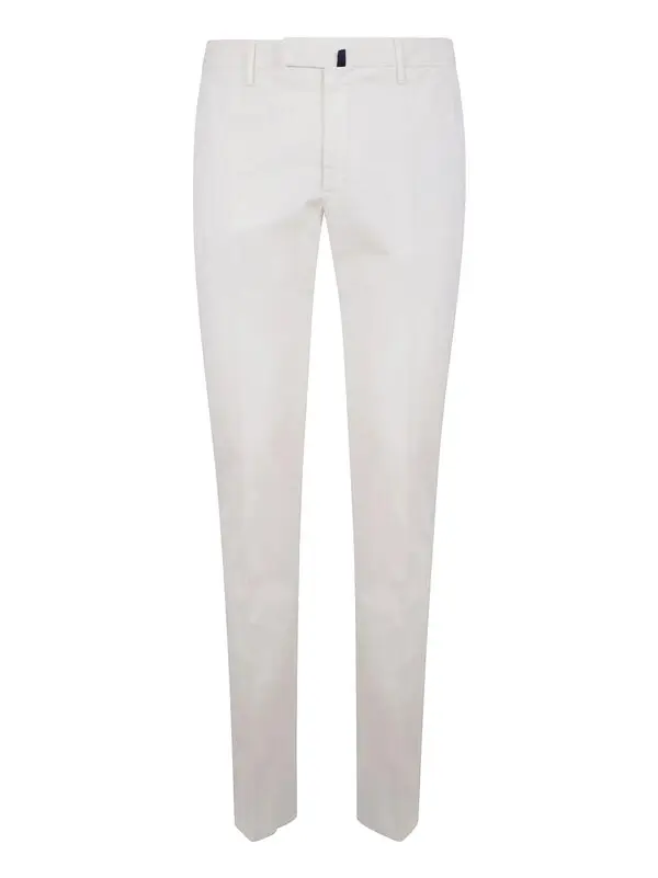 Incotex Slim Fit Trousers - White