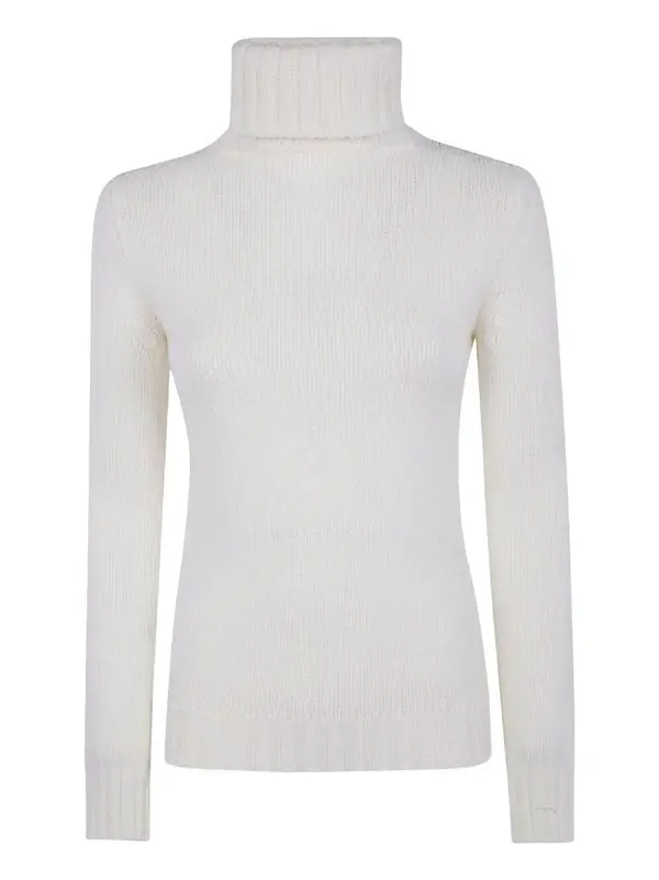 BASE Extrafine Merino Wool Turtleneck - White