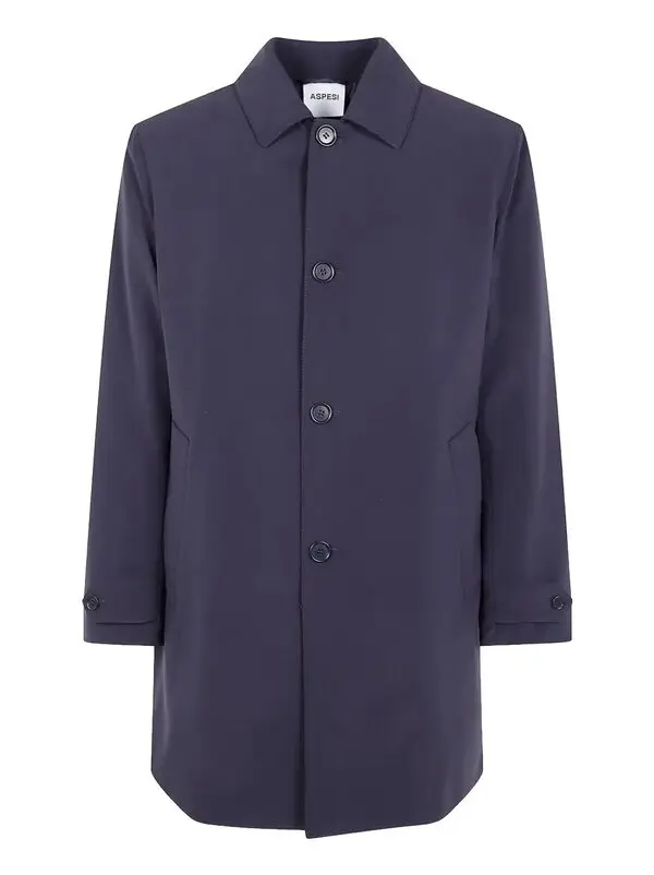 Aspesi Perfetto Raincoat - Blue