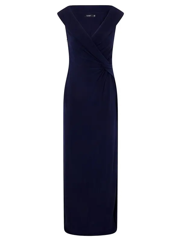 Ralph Lauren Leonidas Sleeveless Gown - Blue