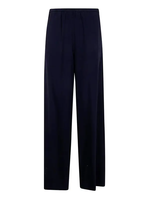 Liviana Conti Wide Leg Trousers - Blue