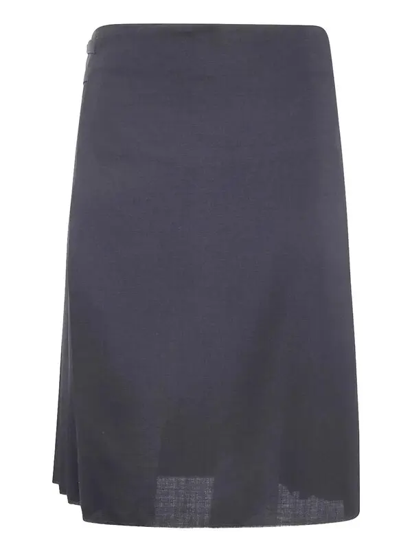 SAPIO Kilt Skirt - Black