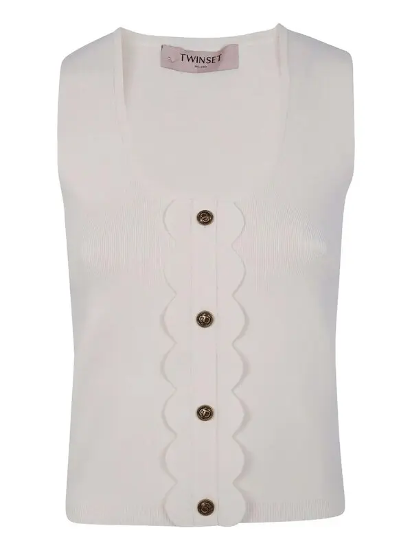 TWINSET Top - White