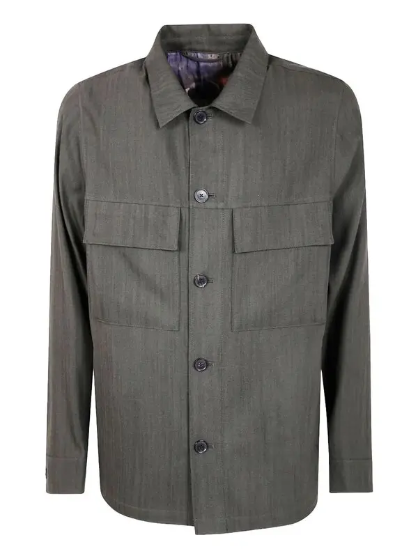 Paul Smith Shirt Jacket - Green