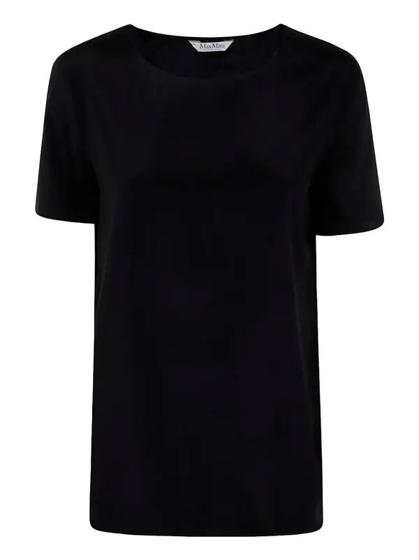 Max Mara Silky Shirt 'aris - Black