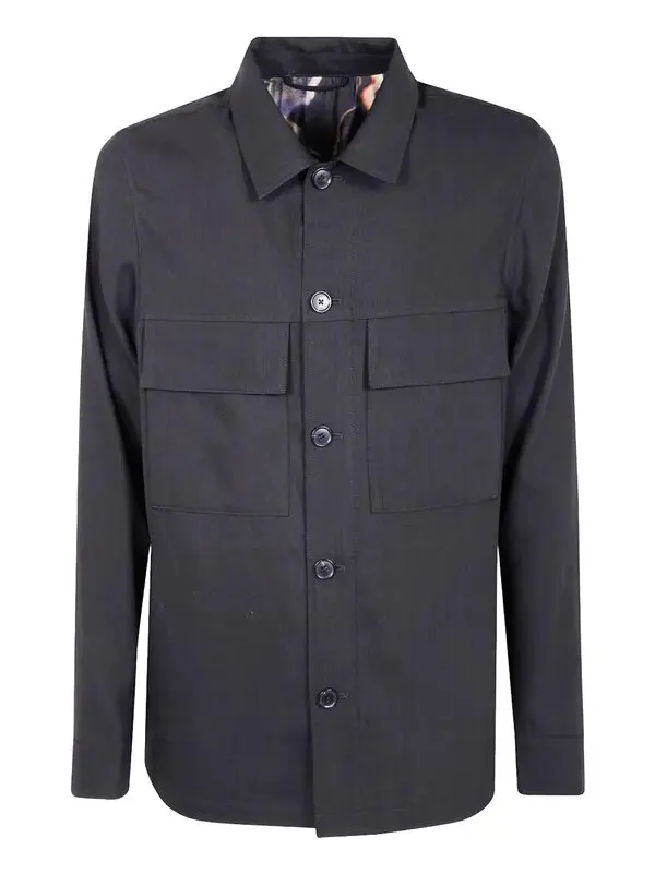 Paul Smith Shirt Jacket - Black