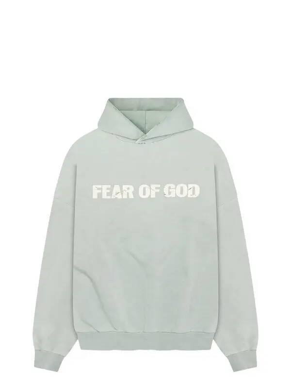 Fear Of God Heaven" Hoodie - Gray