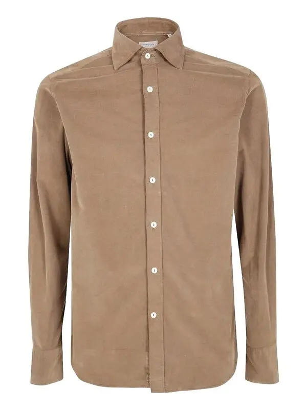 TINTORIA MATTEI 954 Shirt - Brown