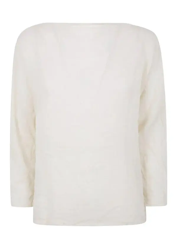 DANIELA GREGIS Camicia Lunedi Washed Selvedge Shirt - White