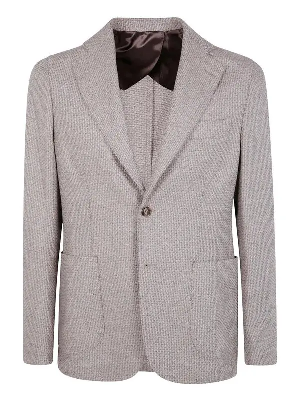 BARBA NAPOLI Bactive Mono Jacket - Beige