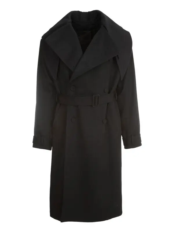 Dior Single Breasted Fantasy Coat - Black