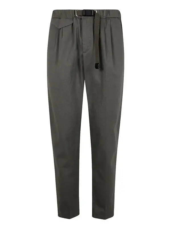 WHITE SAND Long Trousers - Green
