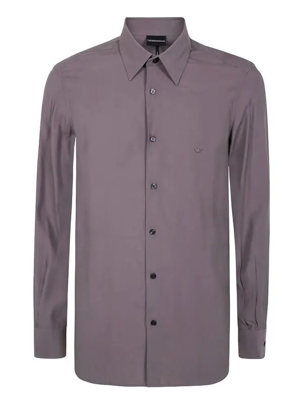 Emporio Armani Classic Shirt - Brown