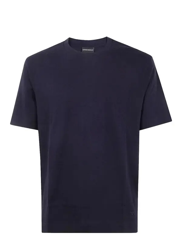 Emporio Armani Classic Short Sleeves T-shirt - Blue
