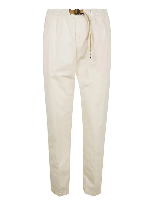 WHITE SAND Long Trousers - White