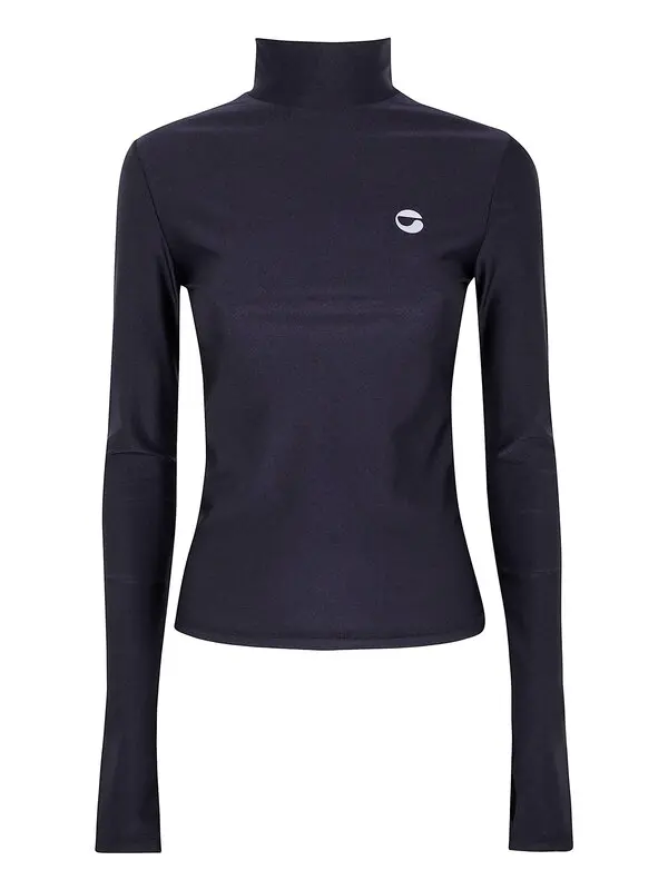 Coperni Second Skin Turtleneck - Black