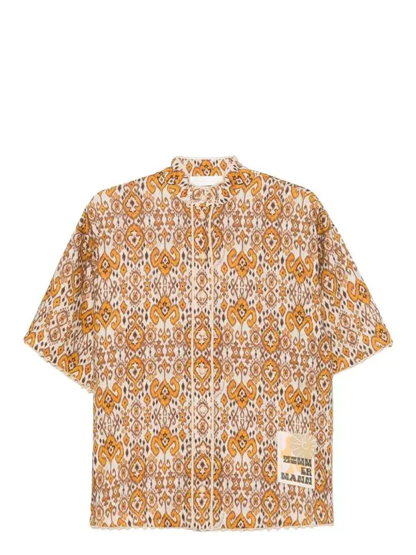 Zimmermann Wylie Relaxed Shirt - Yellow