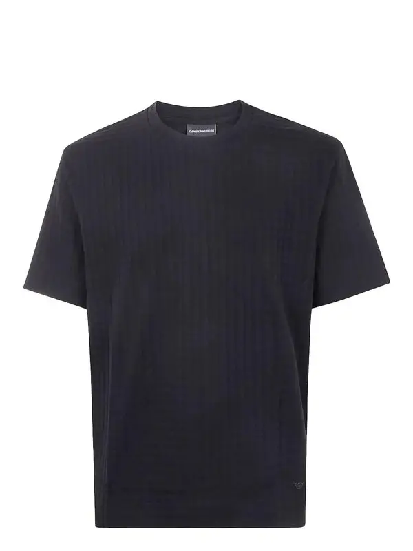 Emporio Armani Classic Short Sleeves T-shirt - Black