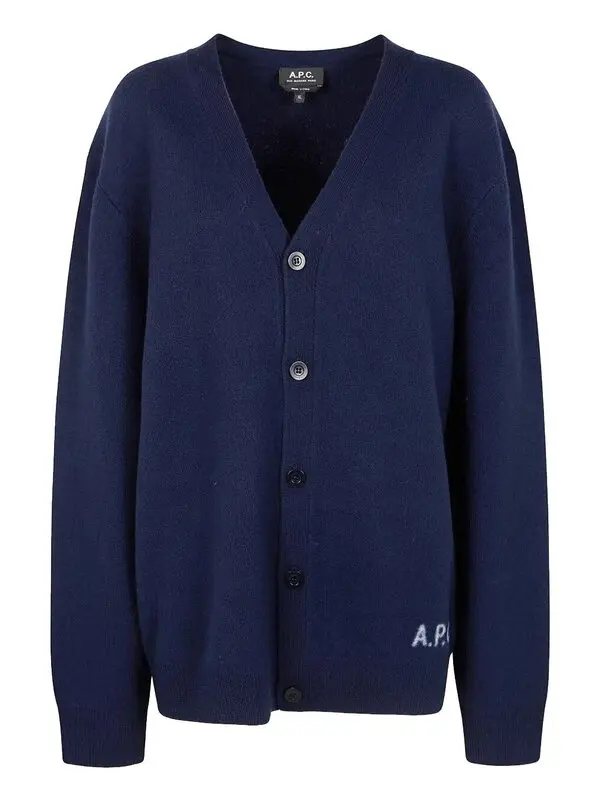 A.p.c. Kenny Cardigan - Blue