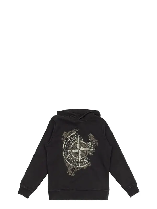 Stone Island Hoodie - Black