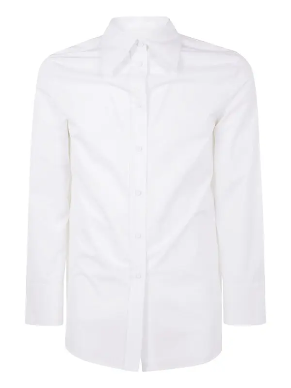JIL SANDER 118 Cotton Shirt - White