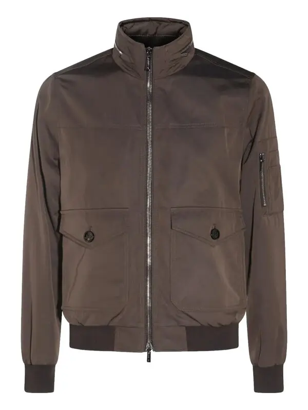 MOORER Aiden Jacket - Brown