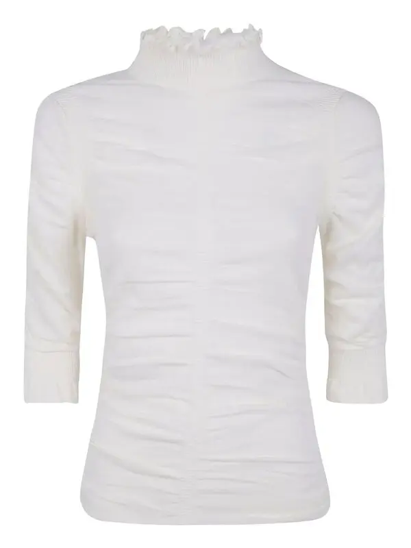 TWINSET Round Neck Sweater - White