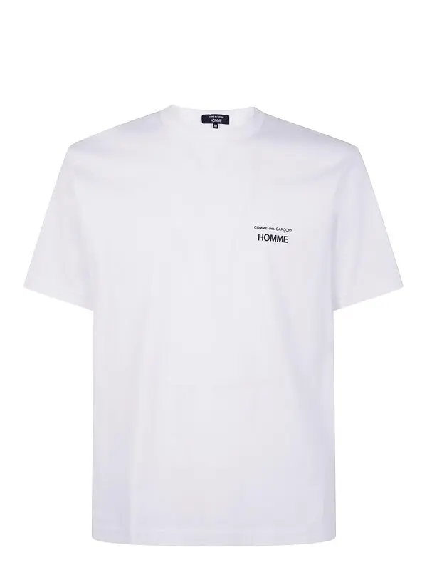 Comme Des Garçons Classic Short Sleeves T-shirt - White