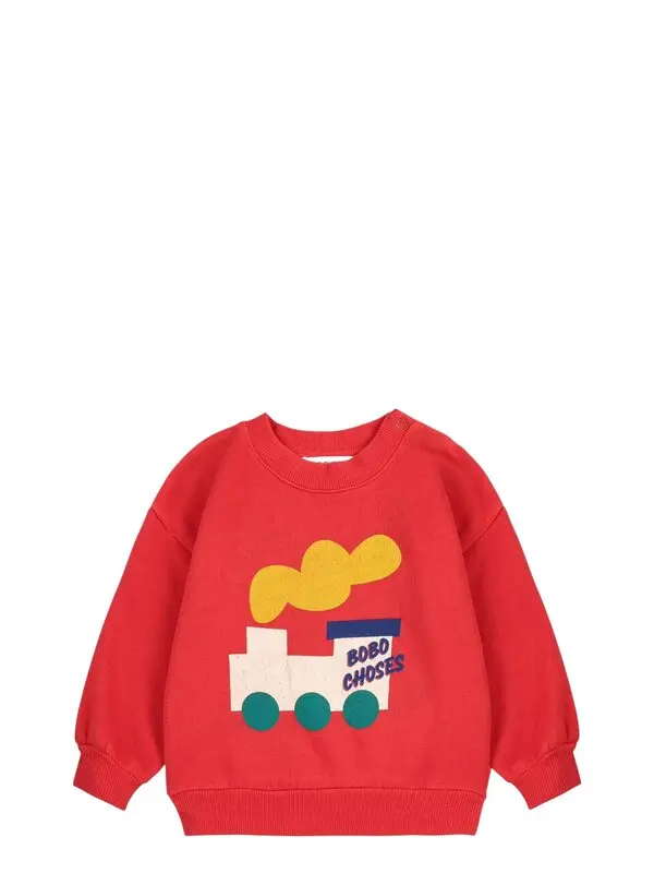 BOBO CHOSES Printed Sweatshirt - Red