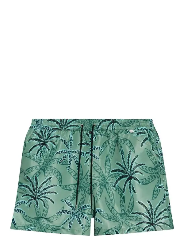 Paul Smith Printed Swim Shorts - Green