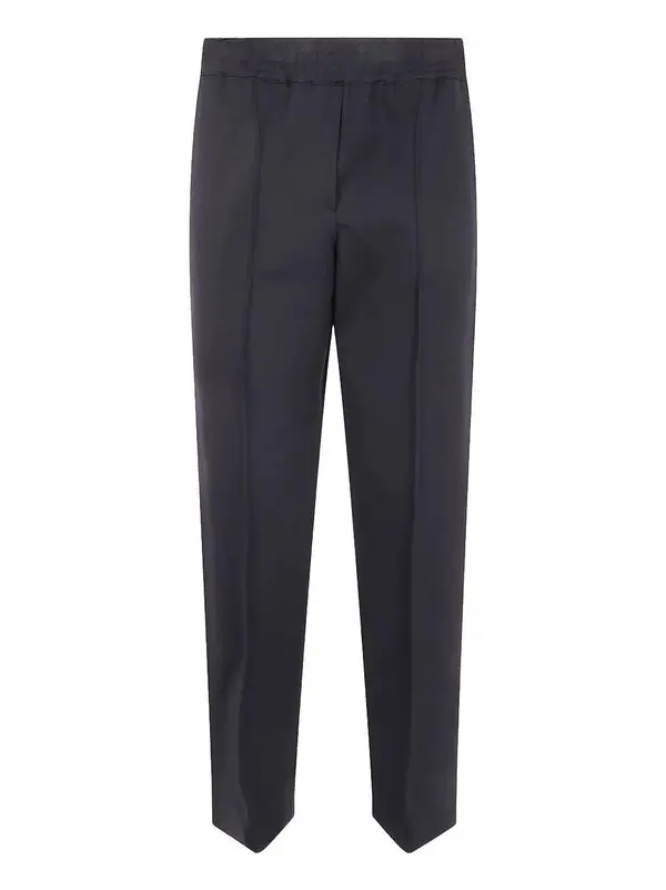 Liviana Conti Elastic Waist Trousers - Black