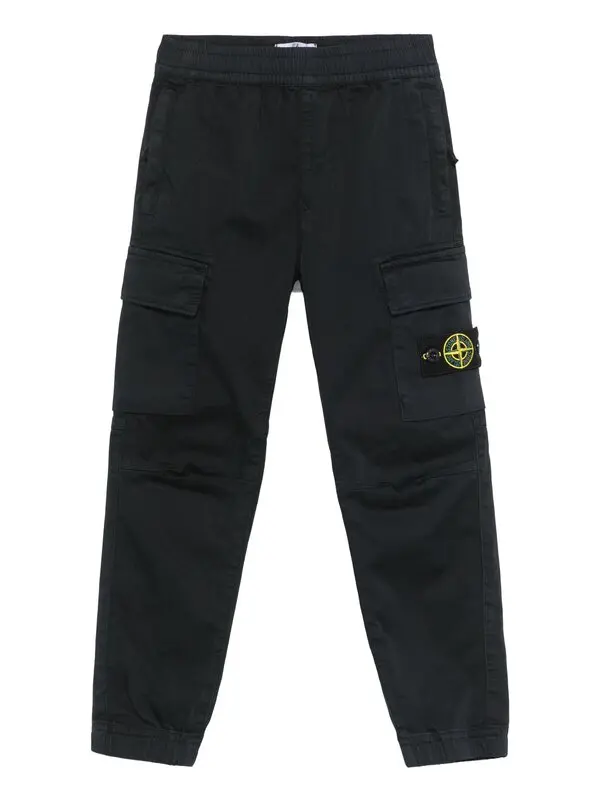 Stone Island Tapered Regular Trousers - Blue