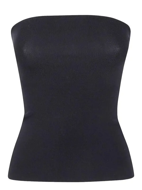 ENTIRE STUDIOS Bandeau" Top - Black