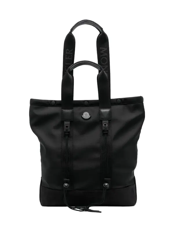 Moncler Tech Tote Small Bag - Black
