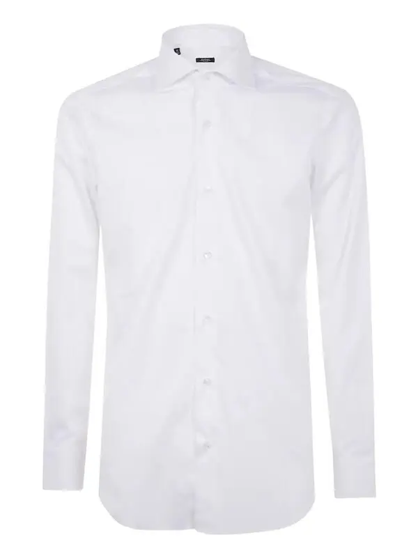 BARBA NAPOLI Carryover Popeline Shirt - White