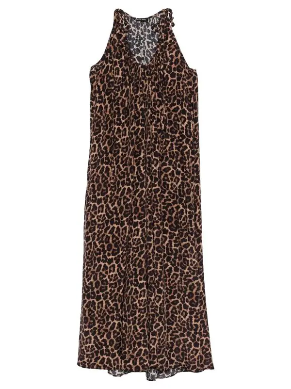 ANINE BING Flora" Dress - Brown